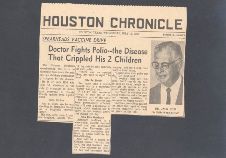 Celebrating World Immunization Week: A Look at the Iron Lung – McGovern ...