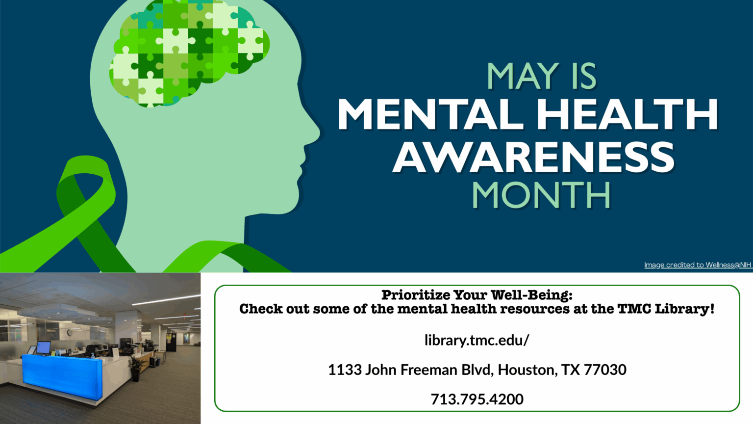 National Mental Health Awareness Month Resources – The TMC Library